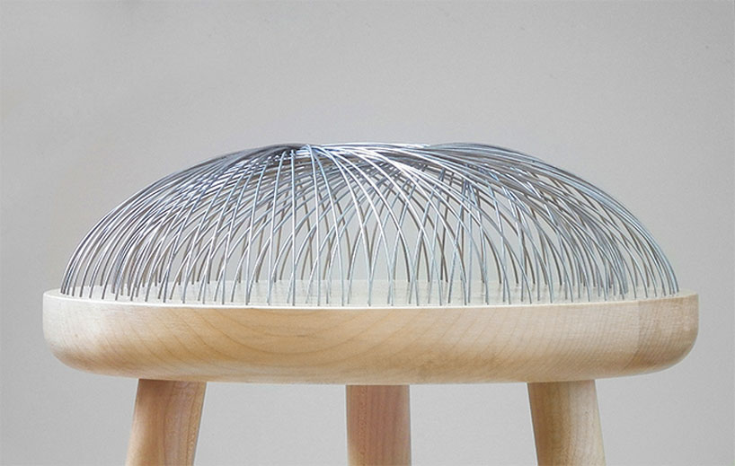 polar array dome stool by studio toer