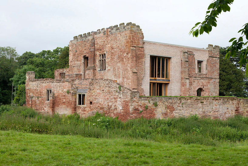 the historic royal family's astley castle sees a renovation in brick