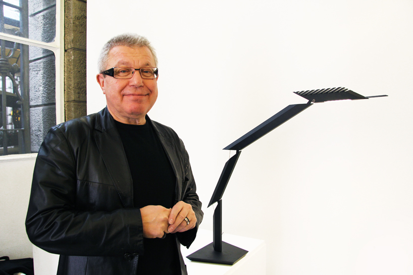 daniel libeskind structures paragon table lamp for artemide