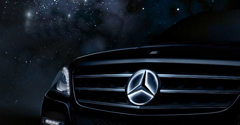 mercedes benz illuminated star accessory