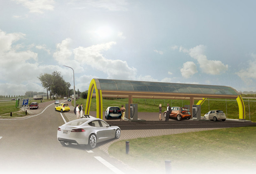 largest network of solar-powered EV chargers in the netherlands