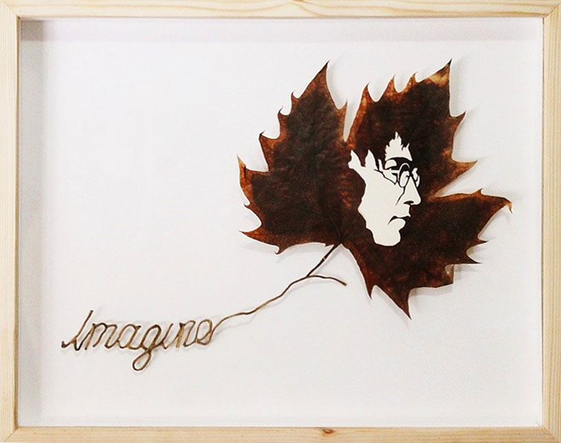 new intricate cut leaf art by lorenzo duran