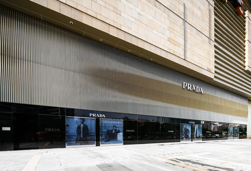 prada opens its first store in nanning china