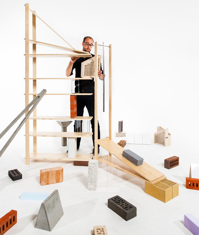 geometrically stacked objects by emiel remmelts