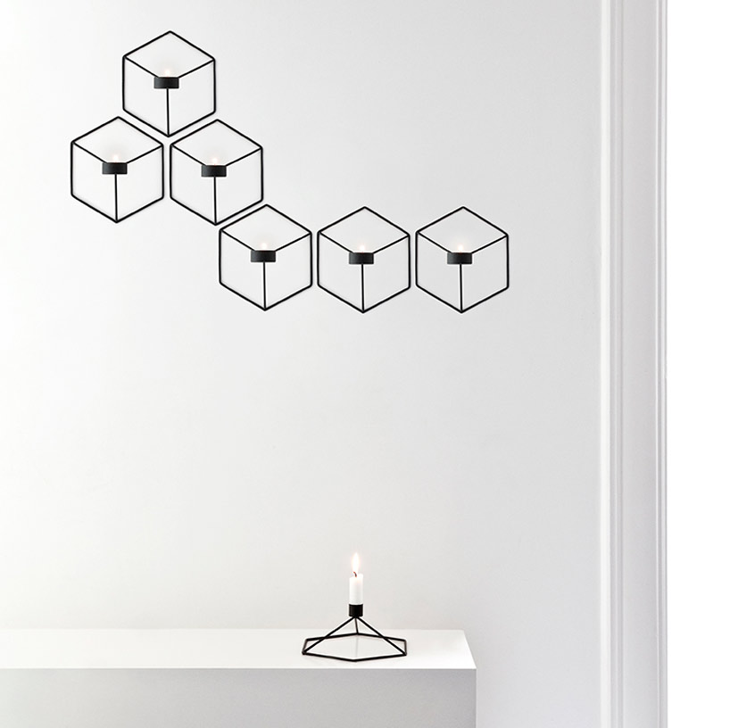 POV candleholders by note design studio for menu