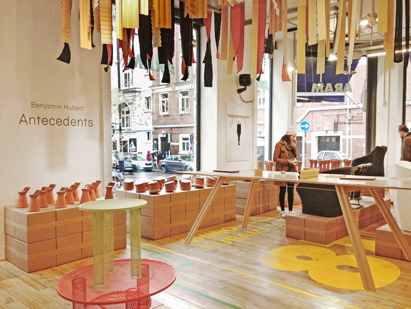 benjamin hubert: antecedents exhibition at the aram store