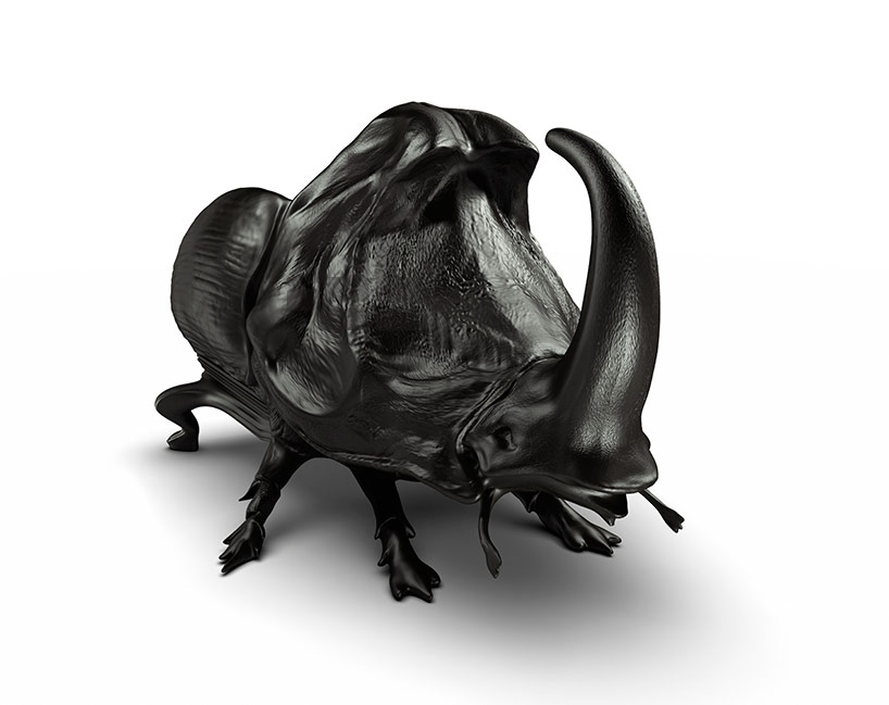 maximo riera creates limited edition beetle chair