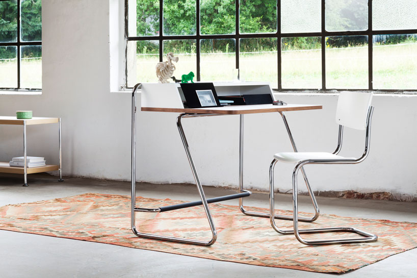thonet S 1200 desk organizes + optimizes workspaces