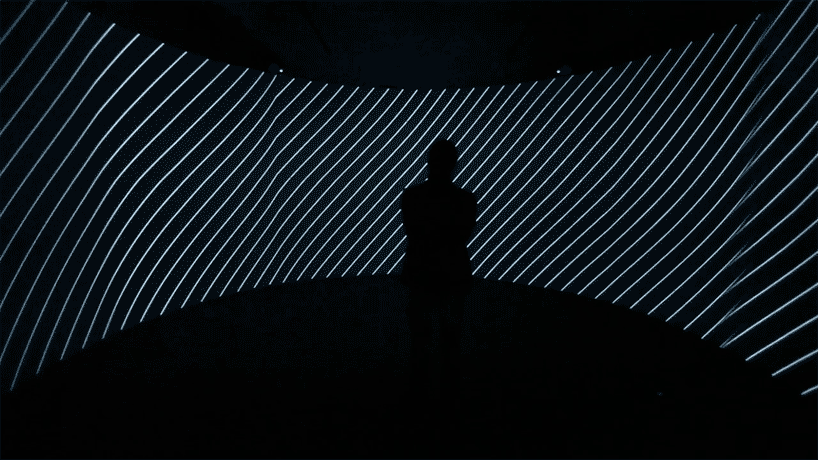 interactive panoramic projection by TUNDRA recreates big bang