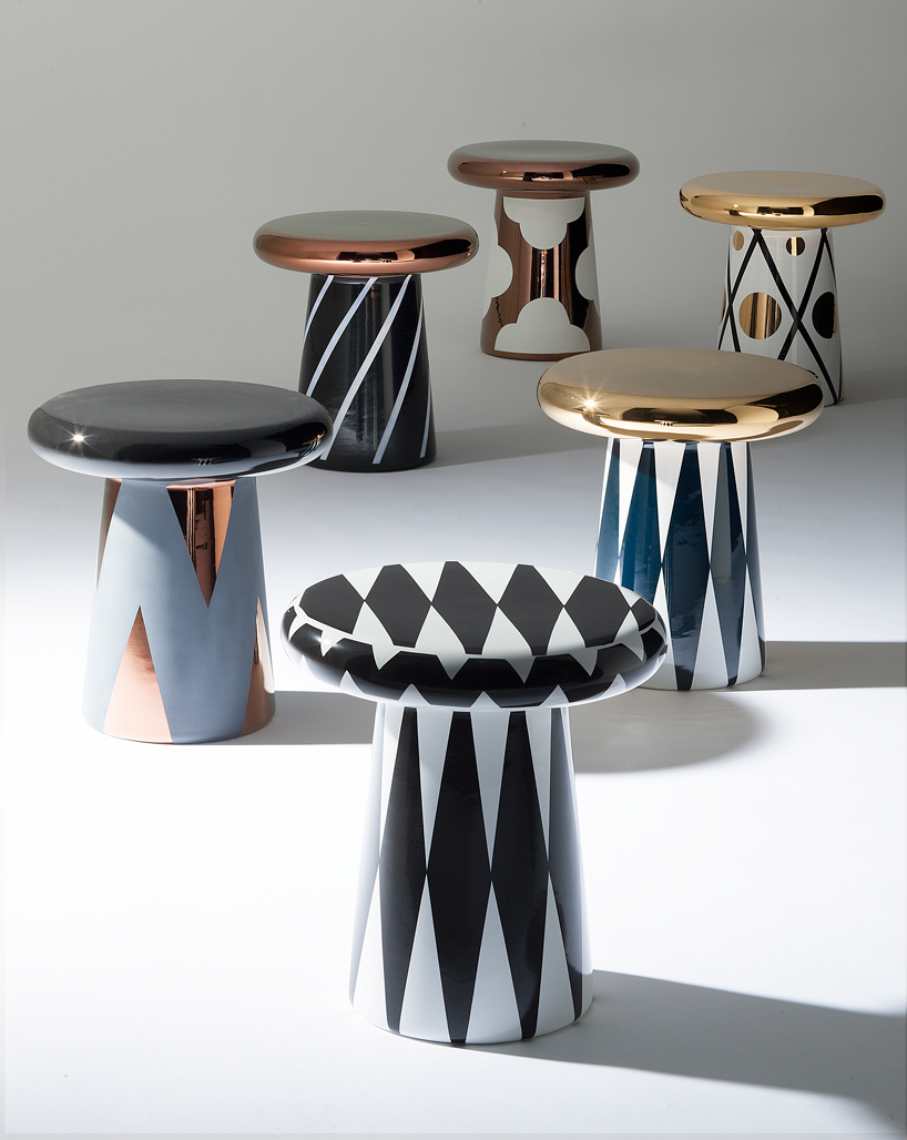 jaime hayon designs ceramic table and sculptures for bosa