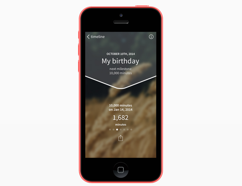 marcel wanders designs milestone iPhone app