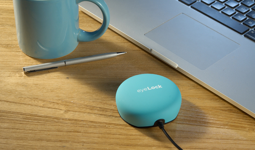 myris iris authentication scanner by eyelock at CES