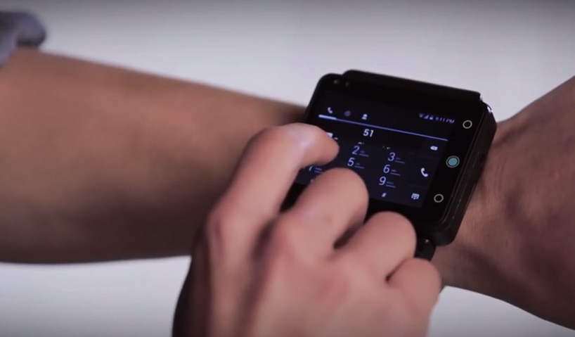 neptune pine smartwatch at CES 2014