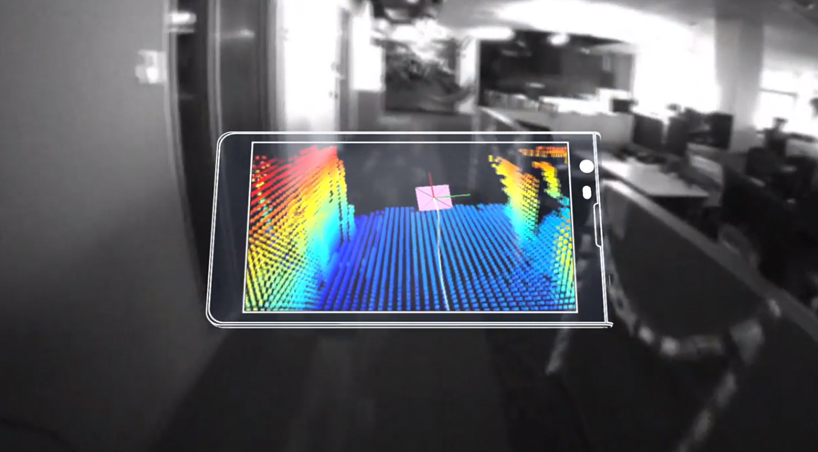 google introduces project tango, a smartphone that creates 3D environments