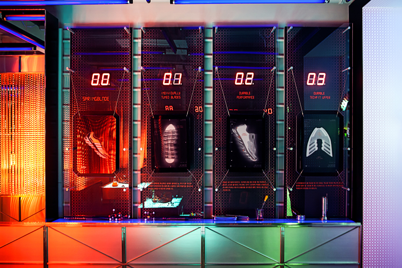 adidas springblade pop-up innovation lab in seoul by urbantainer
