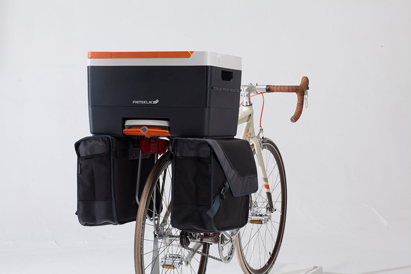 modular bike accessories by fietsklik aid everyday errands