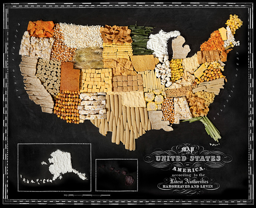 henry hargreaves + caitlin levin map the world's most famous foods