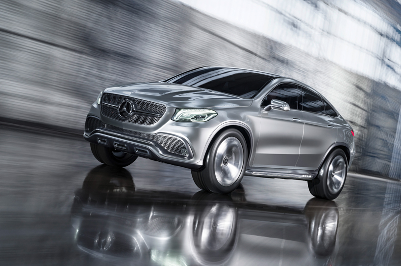 mercedes-benz concept coupe: an all-wheel drive compact SUV