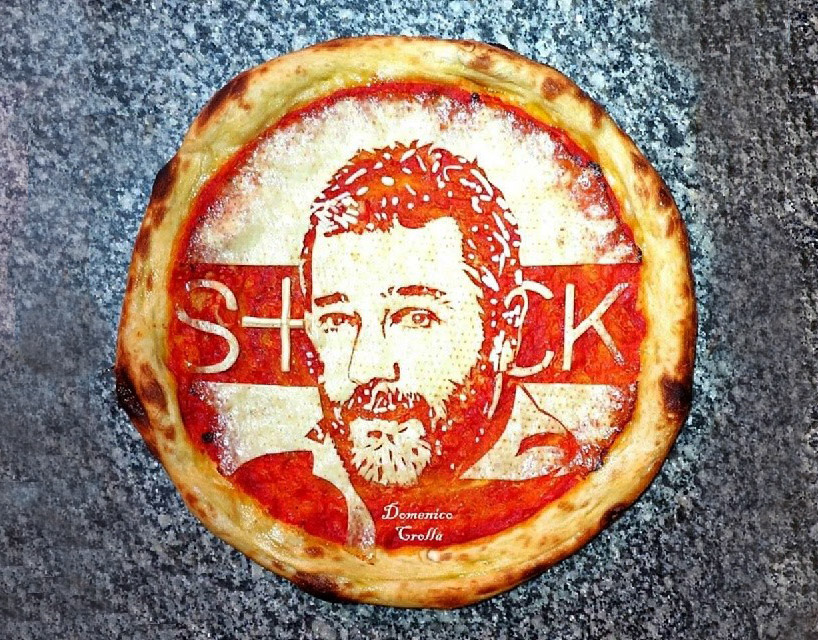 domenico crolla serves up celebrity pizza portraits