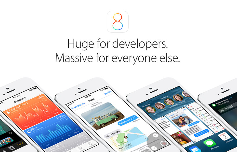 apple announces iOS 8 for iPad and iPhone