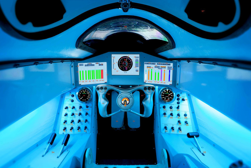 1,000 mph bloodhound SSC supersonic rocket car cockpit completed