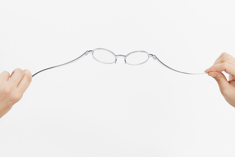 reading + computer glasses by nendo snap temple to nosepiece