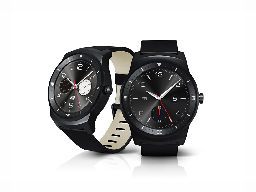 LG circular smartwatch reminiscent of traditional timepieces
