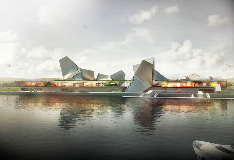 tom wiscombe awarded second prize for port of kinmen competition