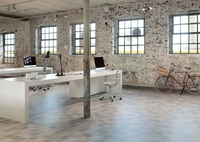 MOSA scenes wall + floor color gradations bring depth to interiors