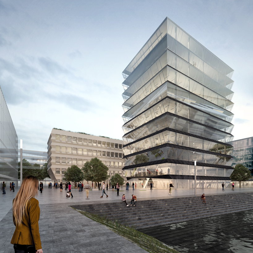 MVRDV chosen for hafenspitze waterfront scheme in mainz, germany