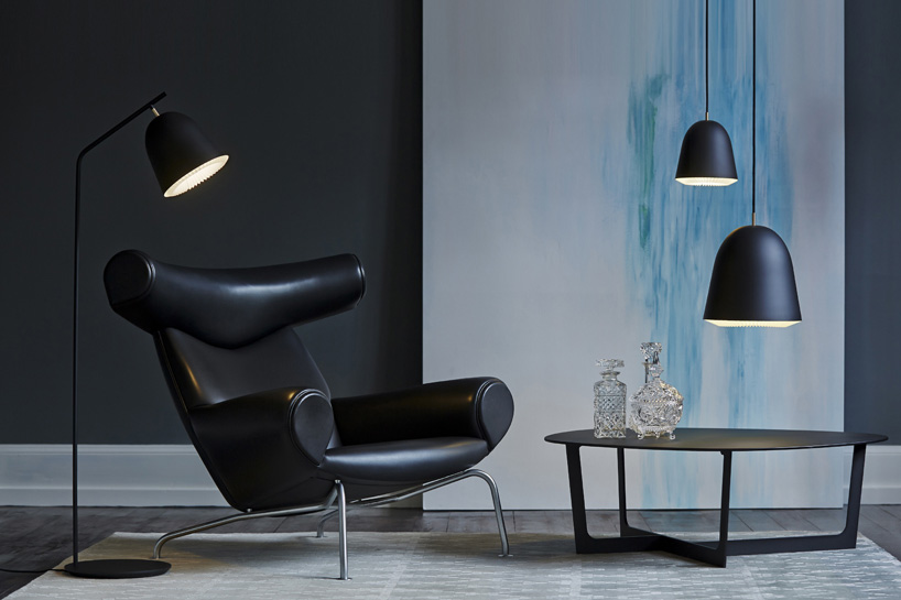 aurélien barbry studio crafts caché lamp series for le klint