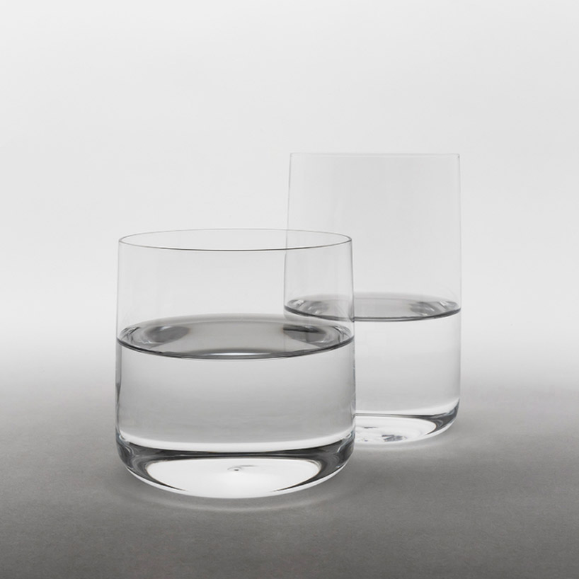 jasper morrison defines ando's glass with slight side inclination
