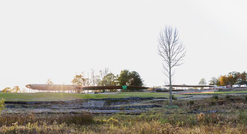 SANAA's meandering river building underway for autumn 2015 opening