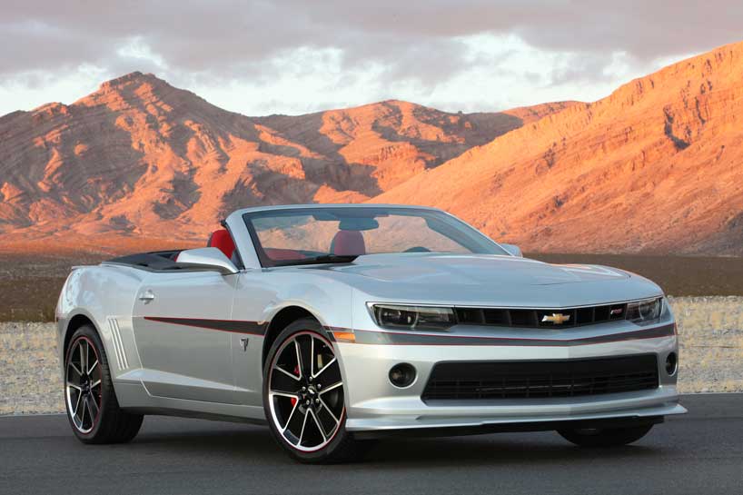 2015 chevrolet camaro commemorative and SS editions debut at SEMA