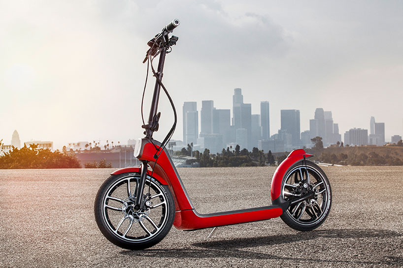 MINI presents the citysurfer concept, a collapsable urban electric scooter