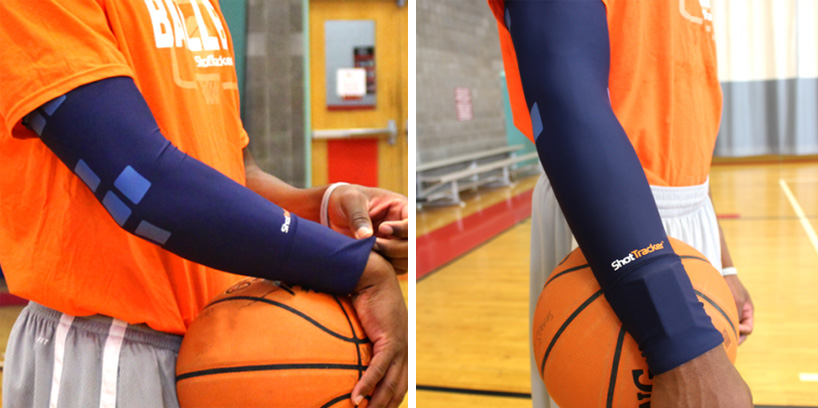 shottracker wearable technology and app monitors basketball statistics