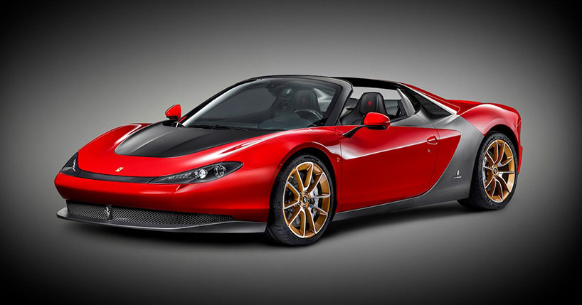 pininfarina-designed ferrari sergio debuts as limited edition roadster ...