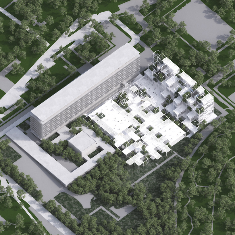 world health organization headquarters extension by sane architecture