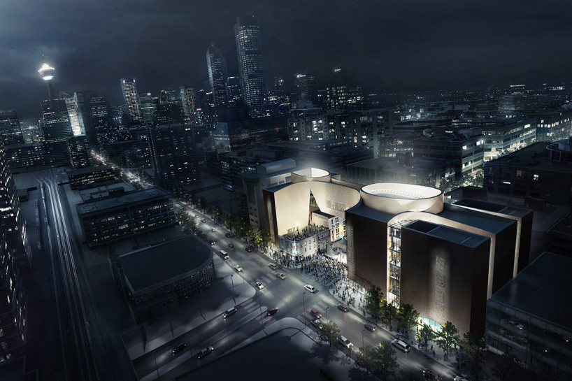 canada's national music centre by allied works takes shape in calgary