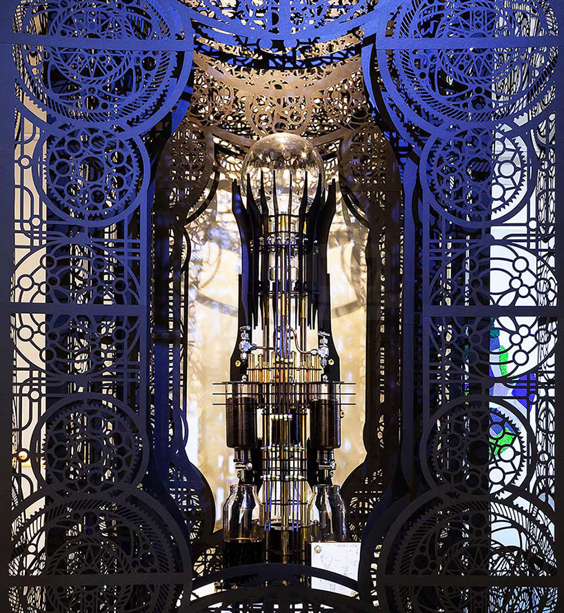 dutch lab unveils AKMA steampunk coffee machine based on supervillains