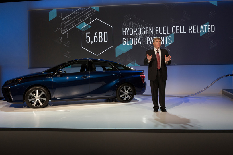 toyota hydrogen fuel cell technology makes 5,600 patents royalty free