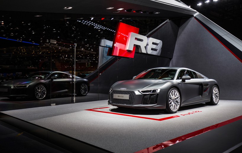 second generation, high performance AUDI R8 debuts at geneva 2015