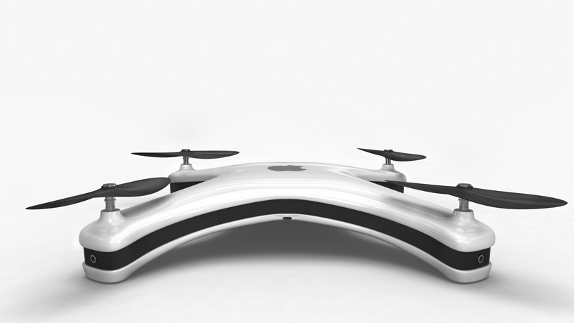 eric huismann envisions apple drone concept equipped with four cameras