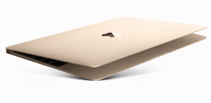 super slim apple macbook unveiled in gold, silver and space gray