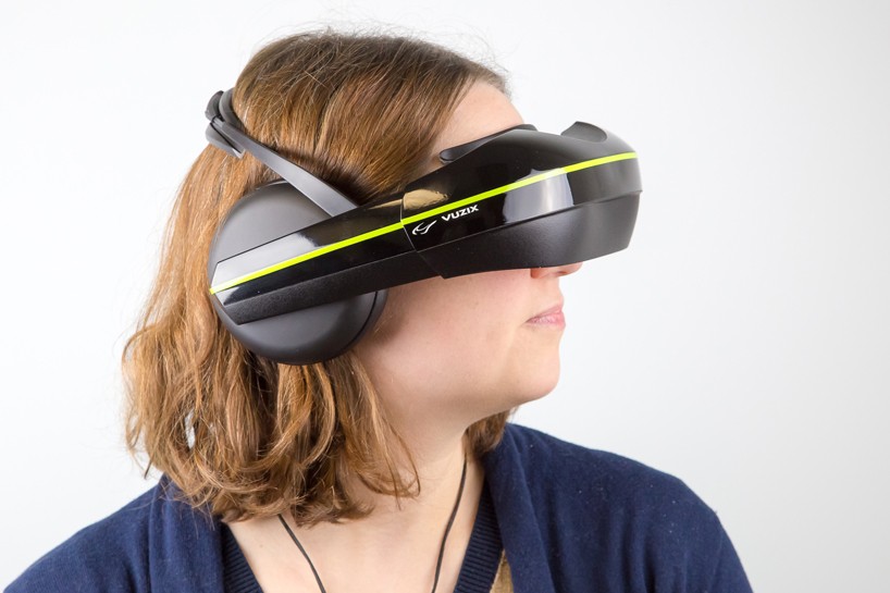 virtual reality vuzix Iwear 720 video headphones announced at 2015 GDC