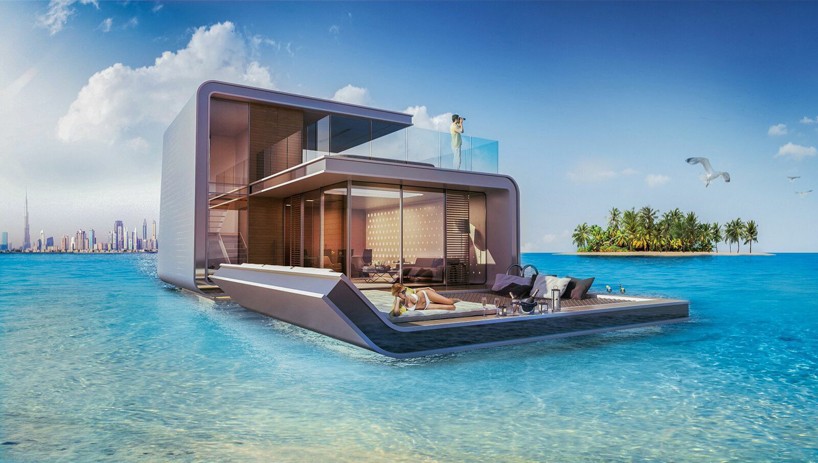 floating seahorse contemporary boat submerges rooms into marine life
