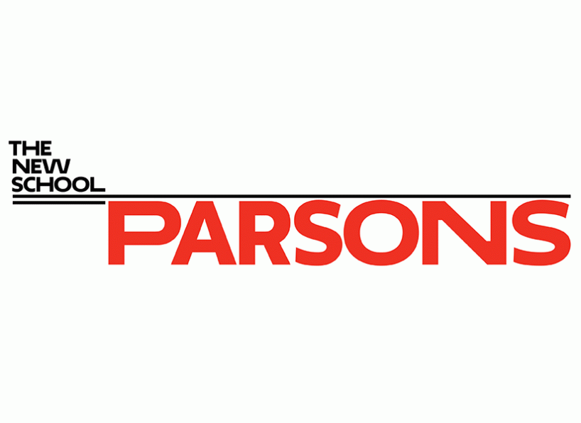 parsons the new school identity by pentagram