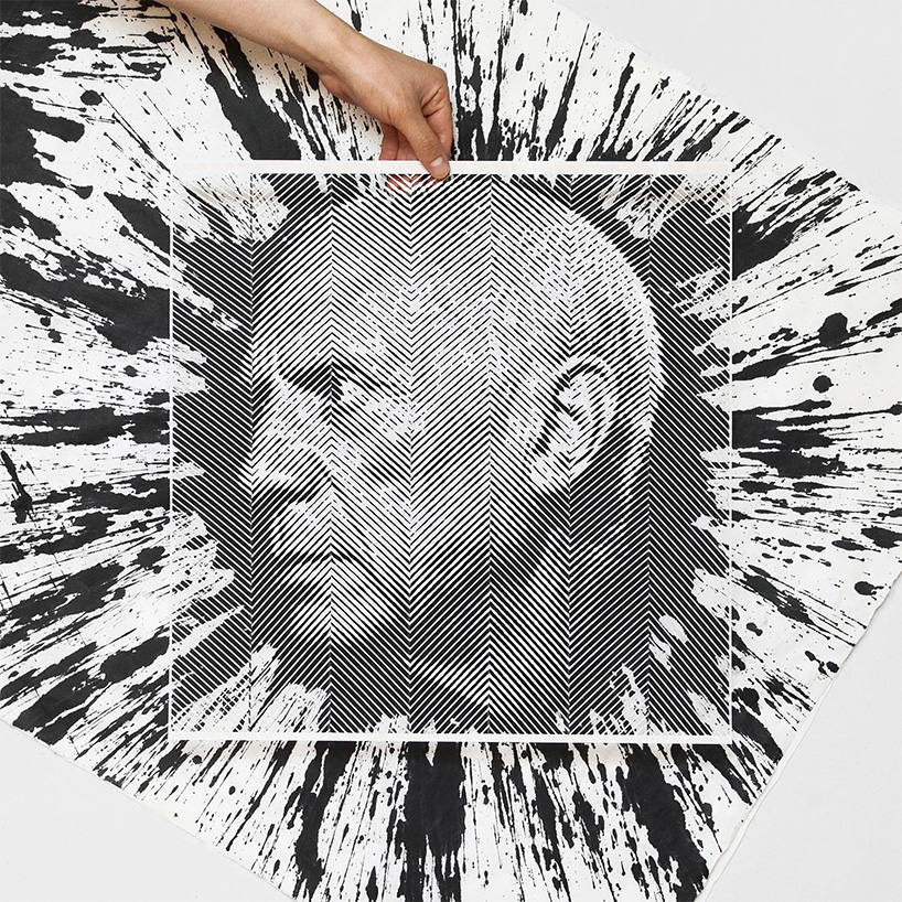 yoo hyun hand-cuts hyper-realistic portraits from paper
