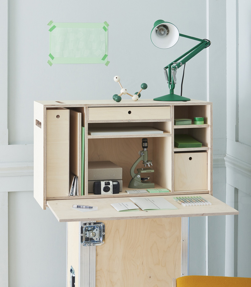 portable research lab by baines & fricker