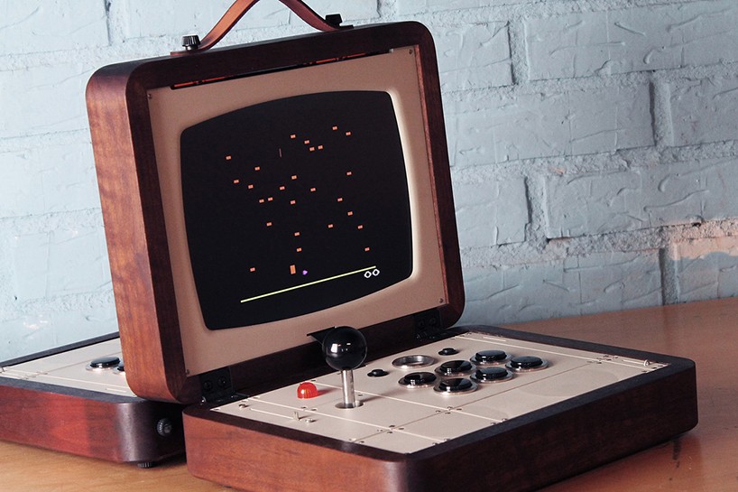 battlecade - portable vintage gaming system by love hulten